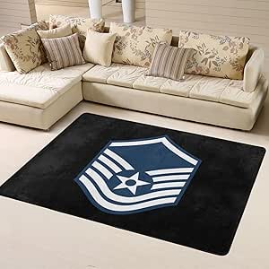 Amazon.com: E7a USAF Msgt Area Rug 4x6 Feet Rugs for Living Room ...