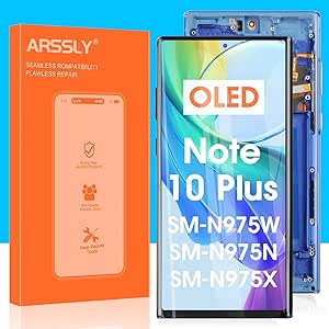 Amazon.com: OLED for Samsung Galaxy Note 10 Plus Screen Replacement for ...