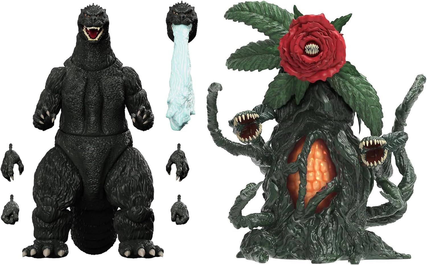 Amazon.com: Super7 ULTIMATES! Toho Godzilla Collector's Duo - Heat Ray ...