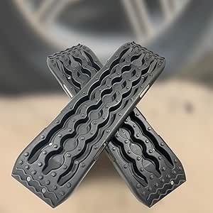 Amazon.com: Traction Boards, 2 Pcs Tire Ladder 4WD Traction Mats, Off ...
