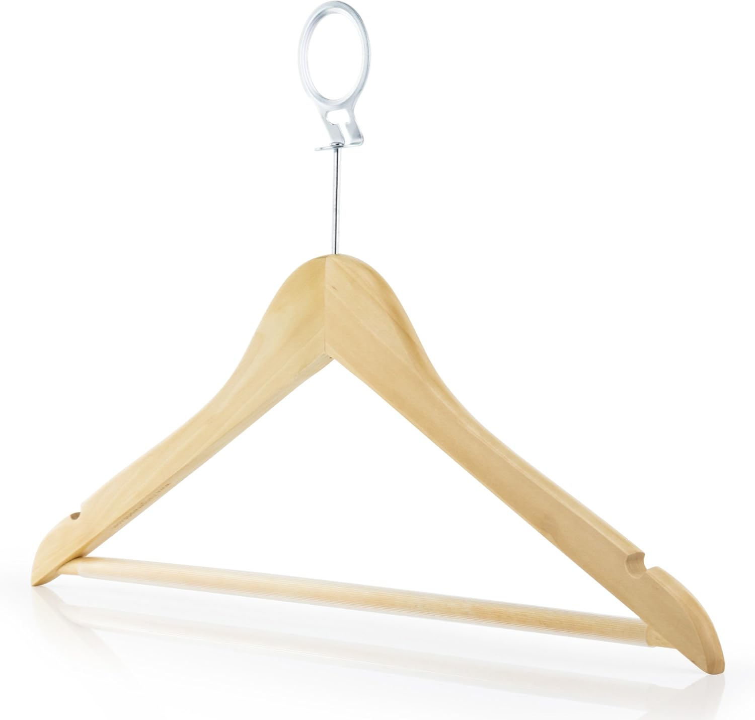 HANGERWORLD 20 Metal Security 4cm Diameter Hotel Anti Theft Coat ...