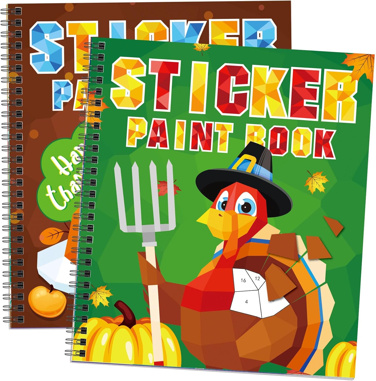 Amazon.com: TBEEJ 2PCS Thanksgiving Day Crafts for Kids Ages 4-8 ...