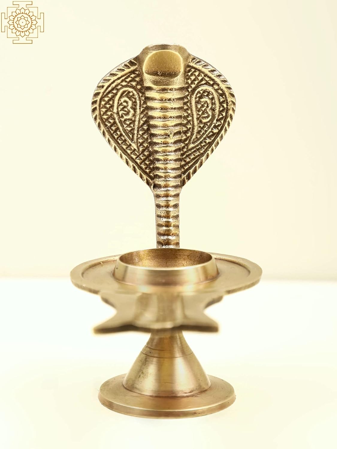 Amazon.com: Exotic India 4" Small Brass Shivling Stand - Brass : Home ...