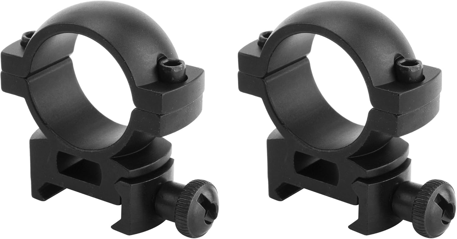 Monstrum Tactical 1" Scope Ring Set, Medium Profile, with Picatinny ...