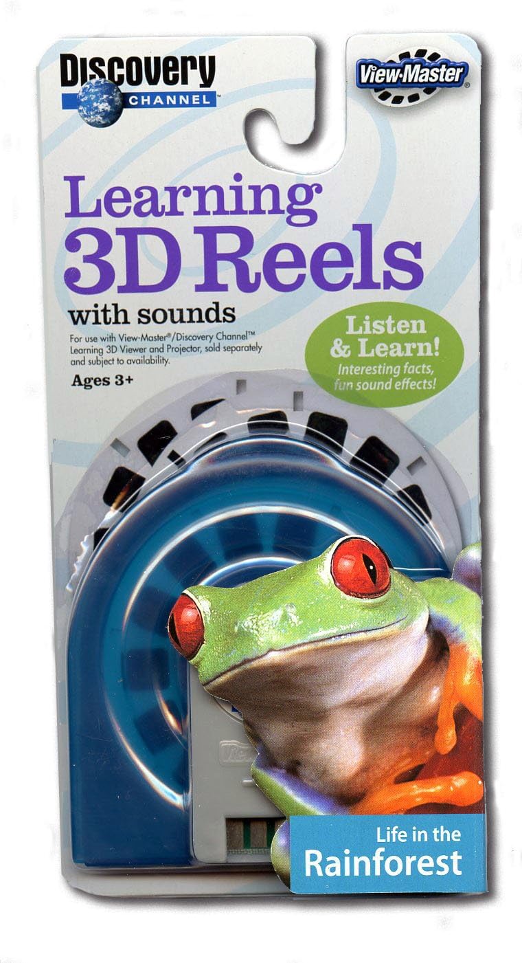 Amazon.com: View-Master Discovery Learning 3D Reels with Sound: Life in ...