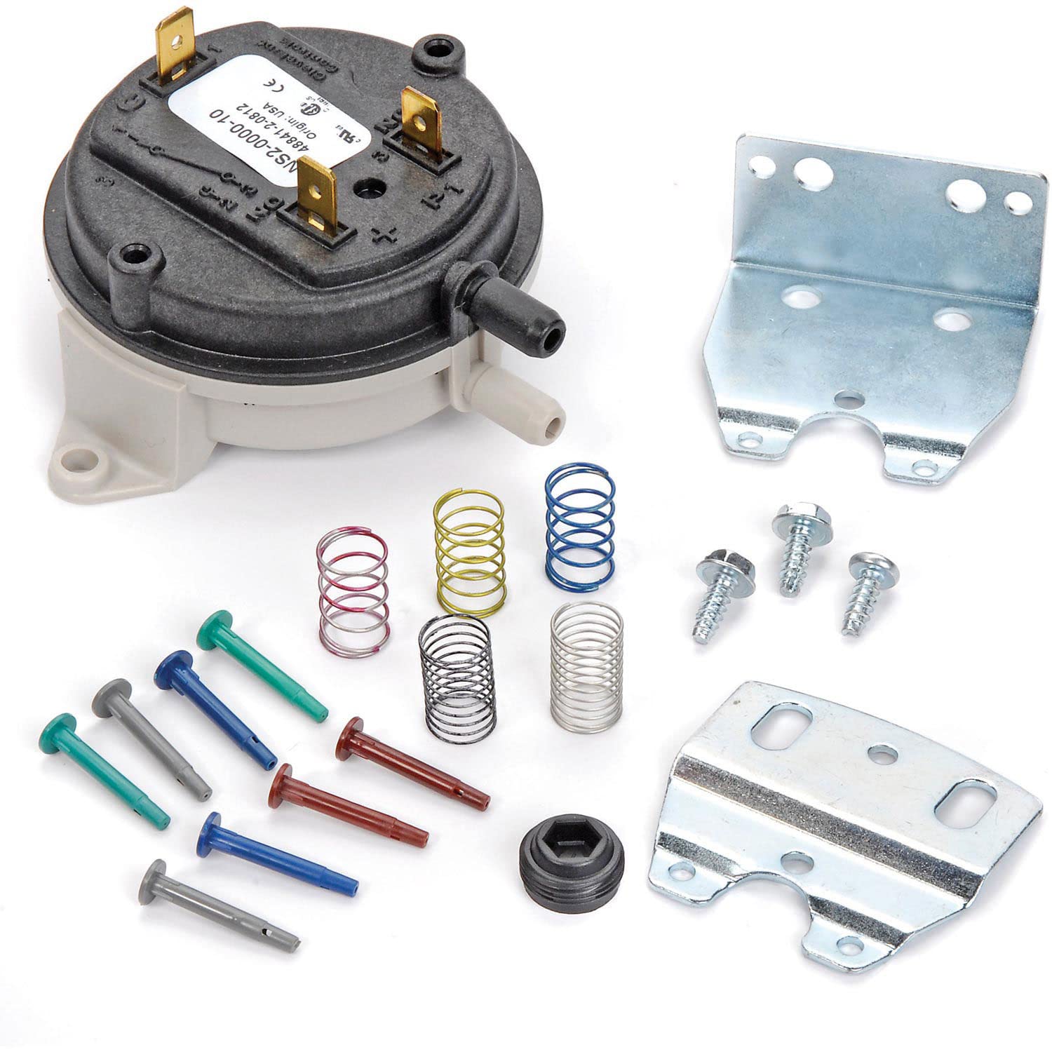 Cleveland Controls Switch Air Pressure Sensing Field Adj. 0.10" to 10.0 ...