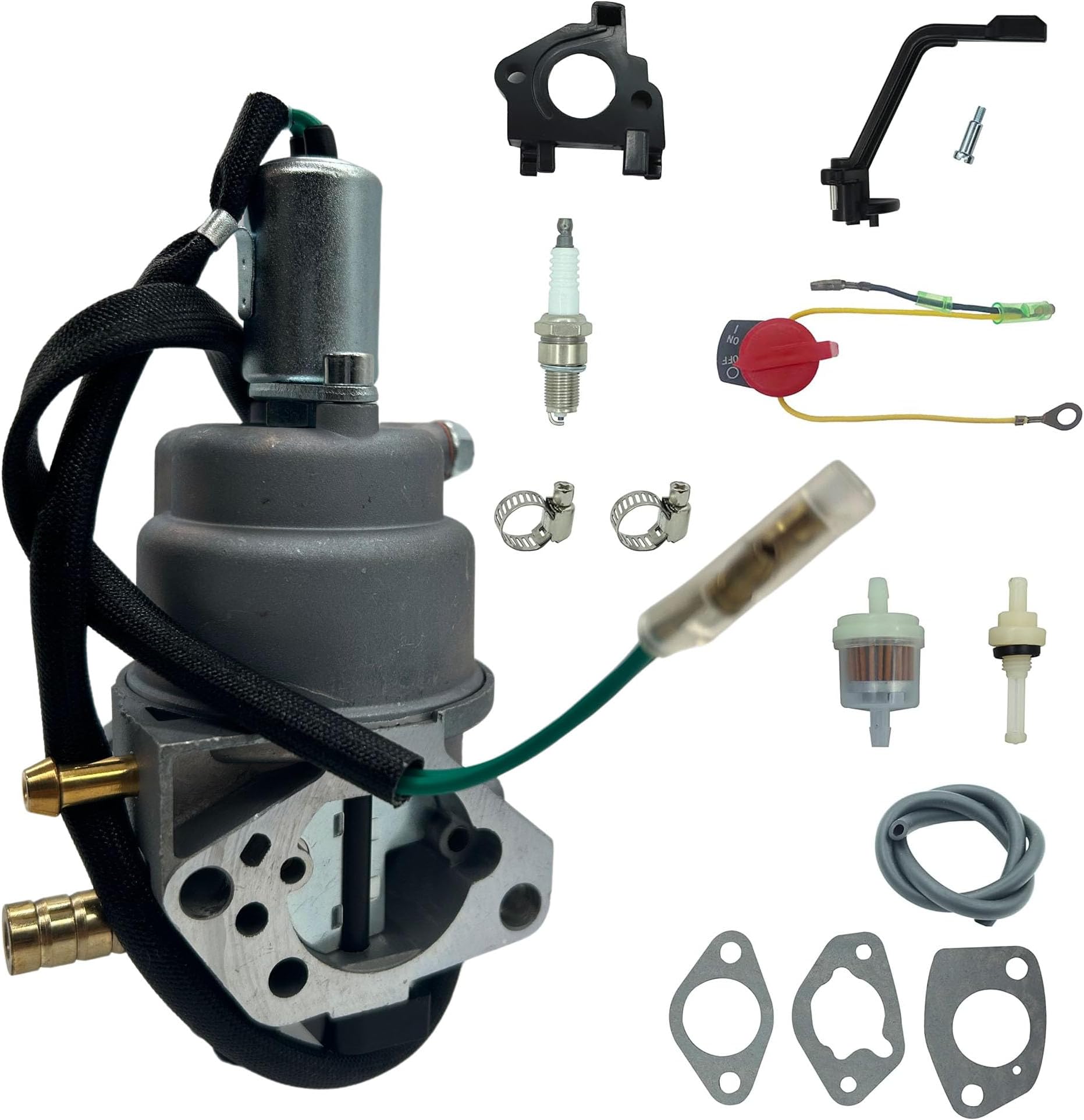 Amazon.com: Huayi P28-H-4 Dual Fuel Carburetor for Champion 439cc 420cc ...