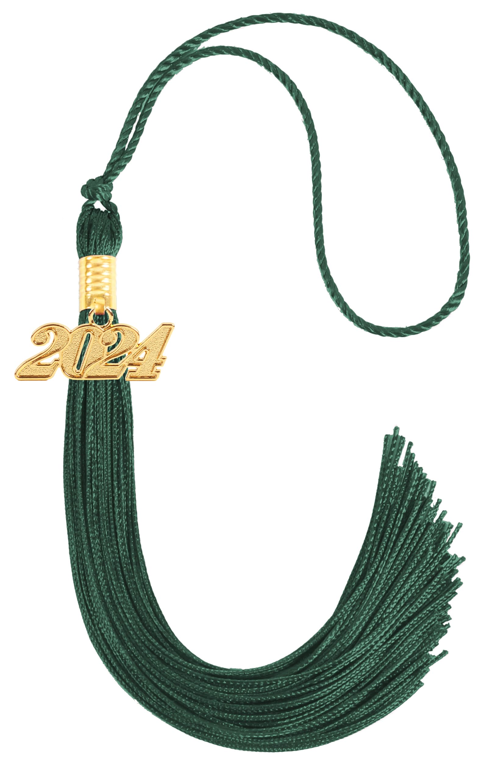 Amazon.com: GRADFTY Graduation Tassel 2024 with Gold Tassel Charm for ...