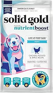 Solid Gold Nutrient Boost Love at First Bark Chicken Potato & Appple Recipe Grain Free for Puppy ...