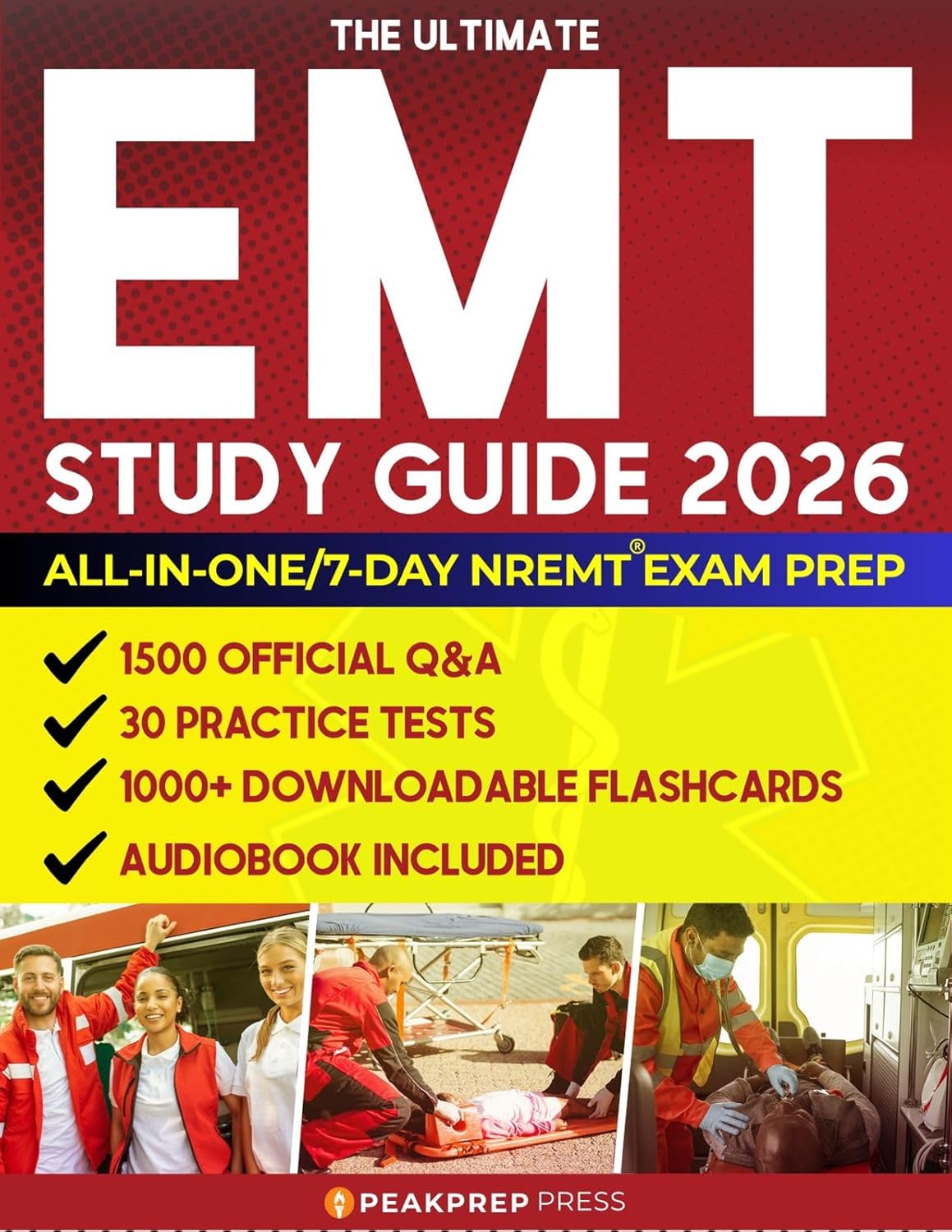 Amazon.com: The Ultimate EMT Study Guide: All in 1 NREMT® Exam Prep ...