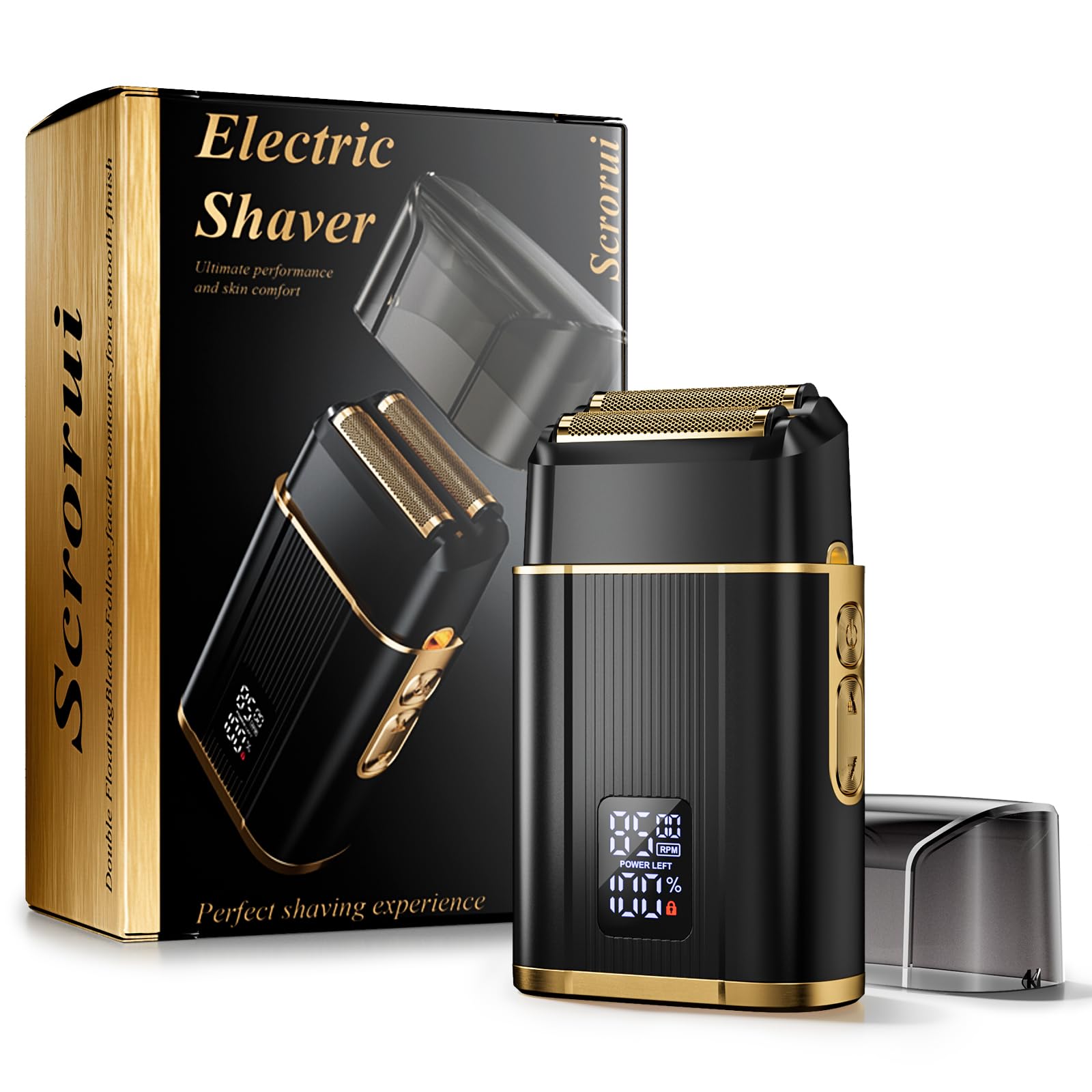 Electric Razor for Men: Foil Shaver with 3D Floating Blades - IPX7 ...