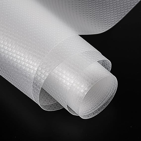 Amazon.com - Bloss Clear Shelf Liner Non Adhesive Kitchen Drawer and ...
