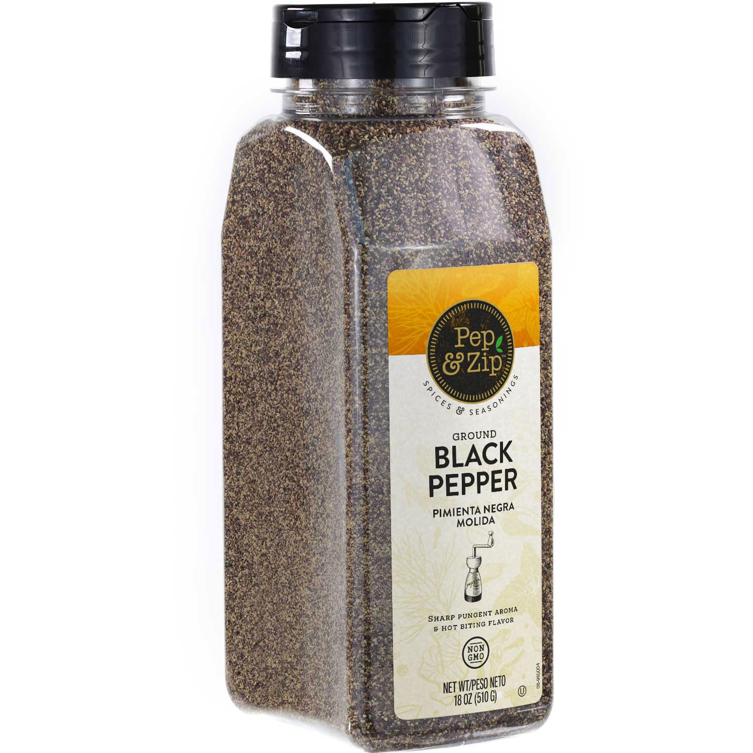 Amazon.com: Pep and Zip Ground Black Pepper/Pimenta Negra Molida ...