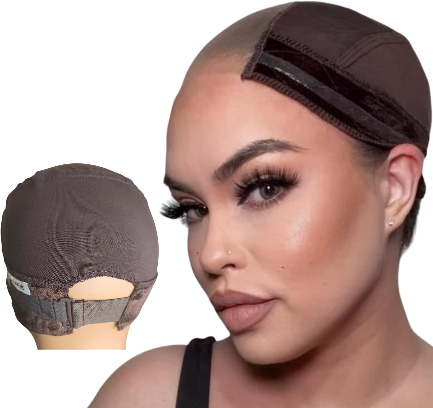 Amazon.com: Lace Wig Grip Cap for Glueless Wig 4x5 Transparent Lace ...