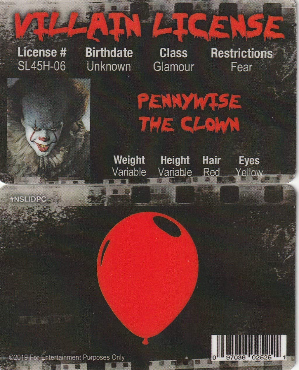 Signs4funpennywise The Clown From The Film It Halloween Costume Gear ...