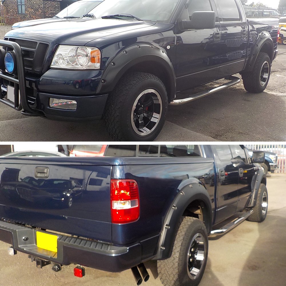 CHEDA Fender Flares Compatible with Ford F150 2004-2008 Styleside/Fit ...