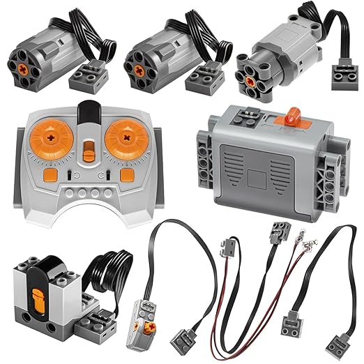 Habow 9 in 1 Power-Functions Motor-Set Compatible with Lego-technic ...