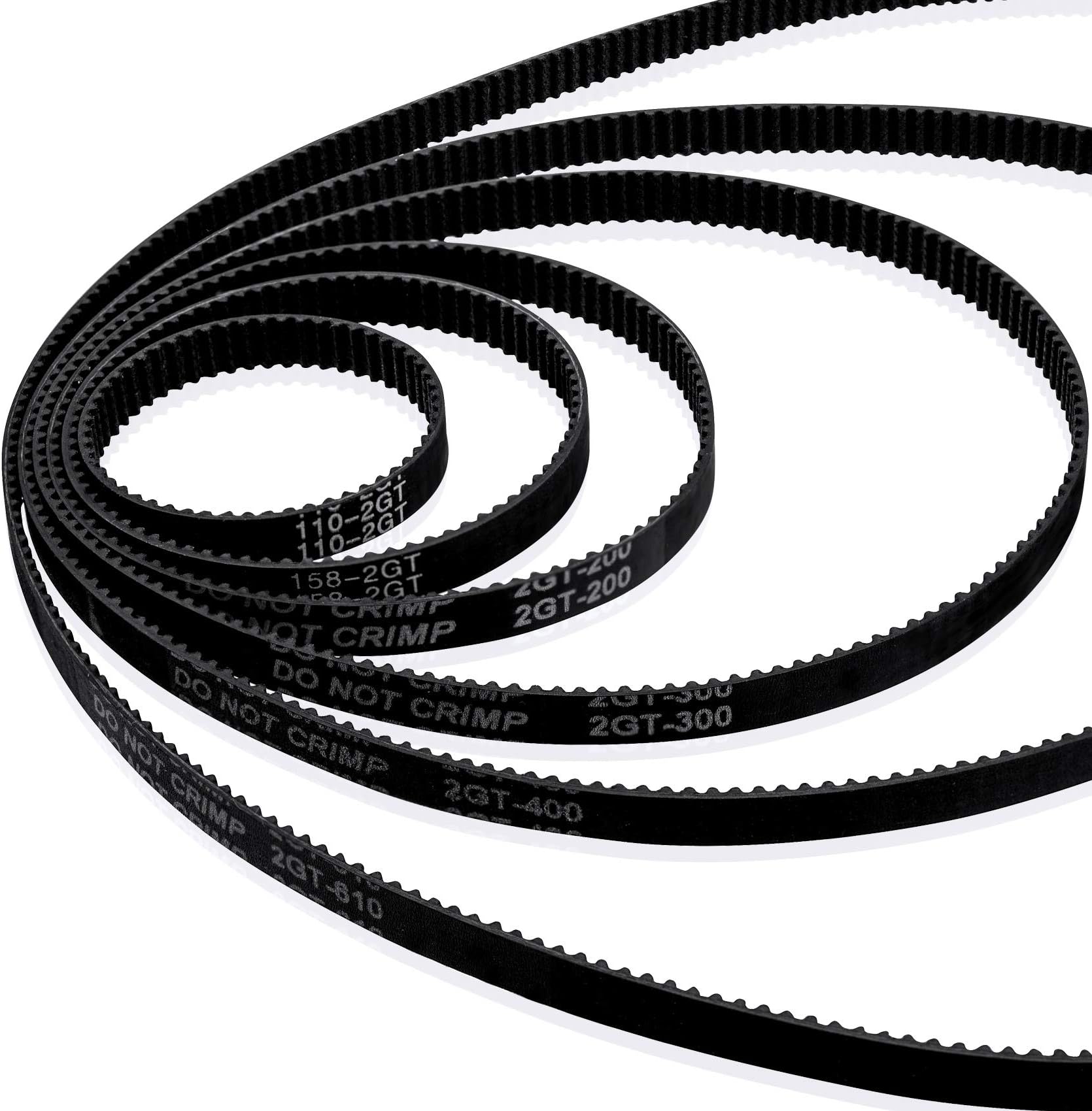 Amazon.com: uxcell 162XL Rubber Timing Belt Synchronous Closed Loop ...