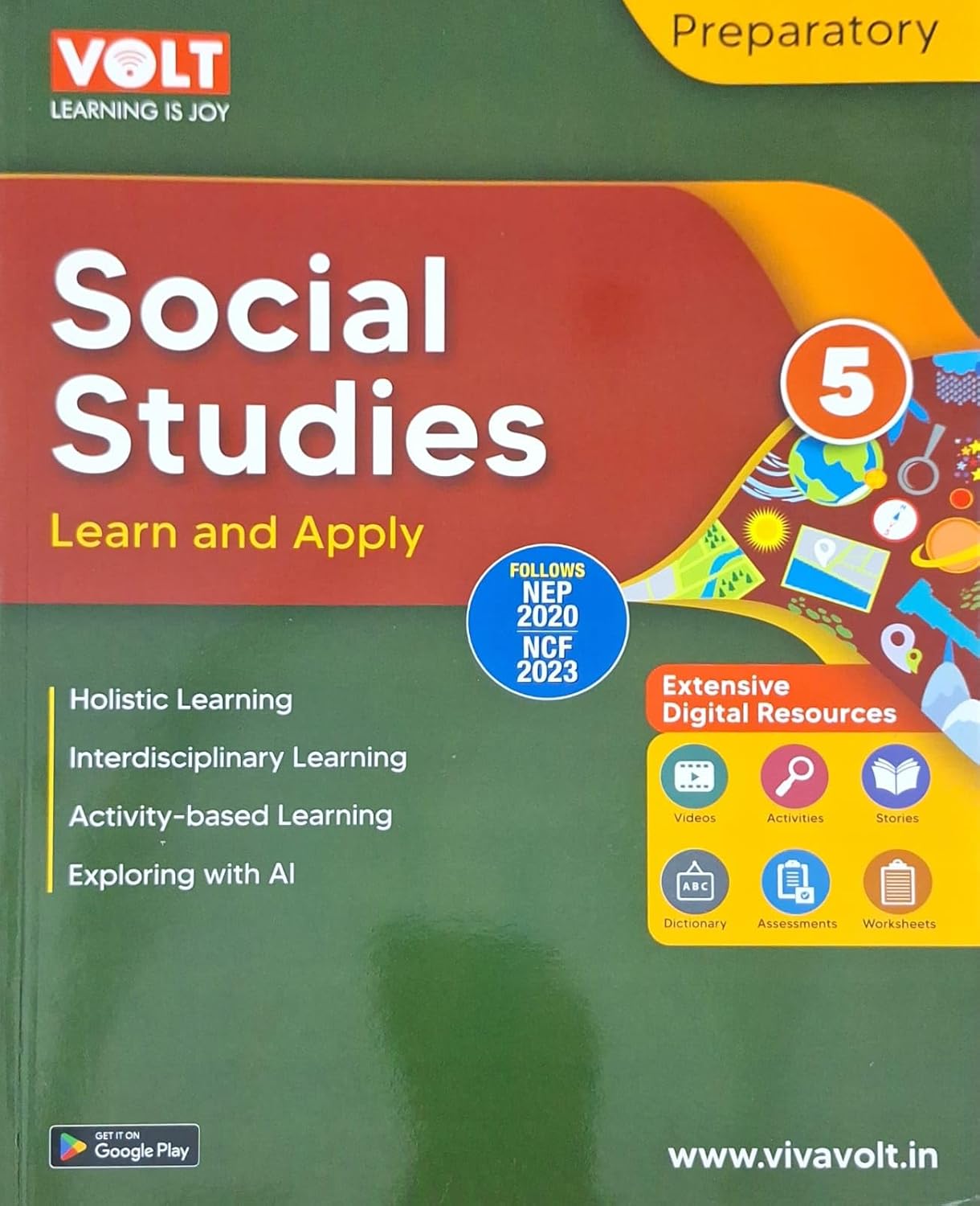 Buy Viva VOLT Social Studies Class 5 - Learn and Apply Book Online at ...