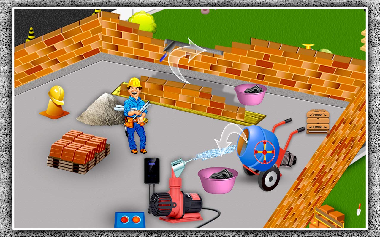 School Building Construction Site: Builder Game city Paint town girl ...