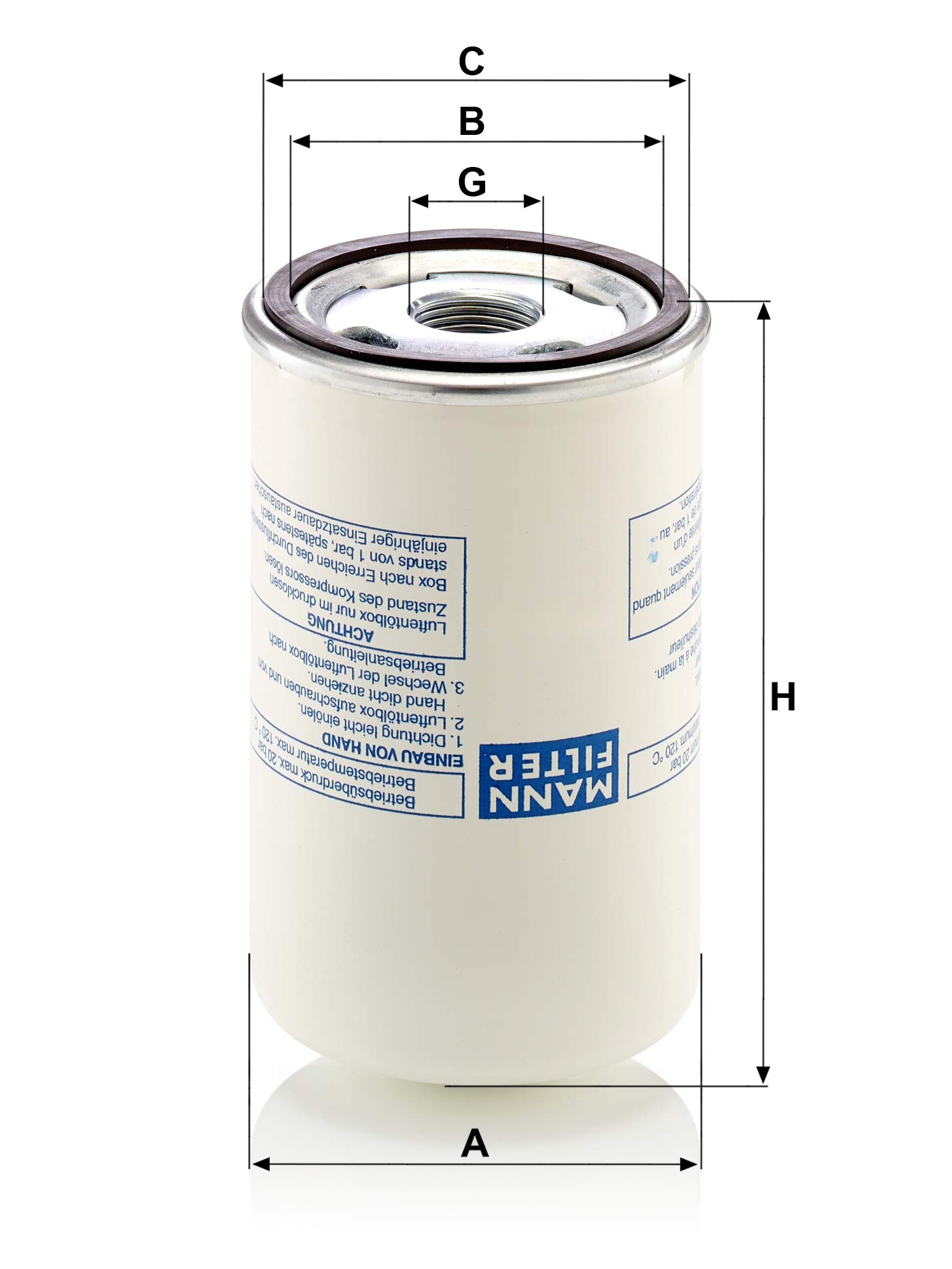 MANN-FILTER LB719/2 Oil/Air Separator Element China Trading, 40% OFF