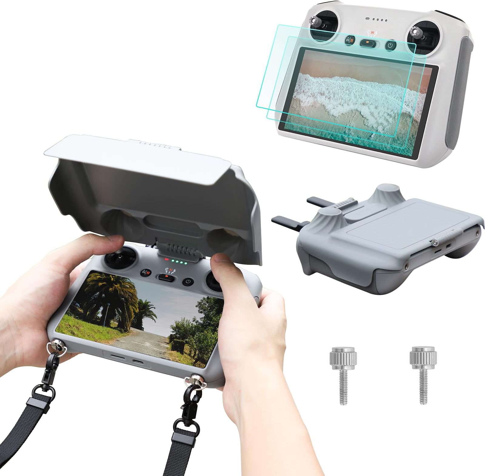 Amazon.com: RC 2 Controller Sun Hood Cover For Dji Mini 4 Pro/Air 3 ...