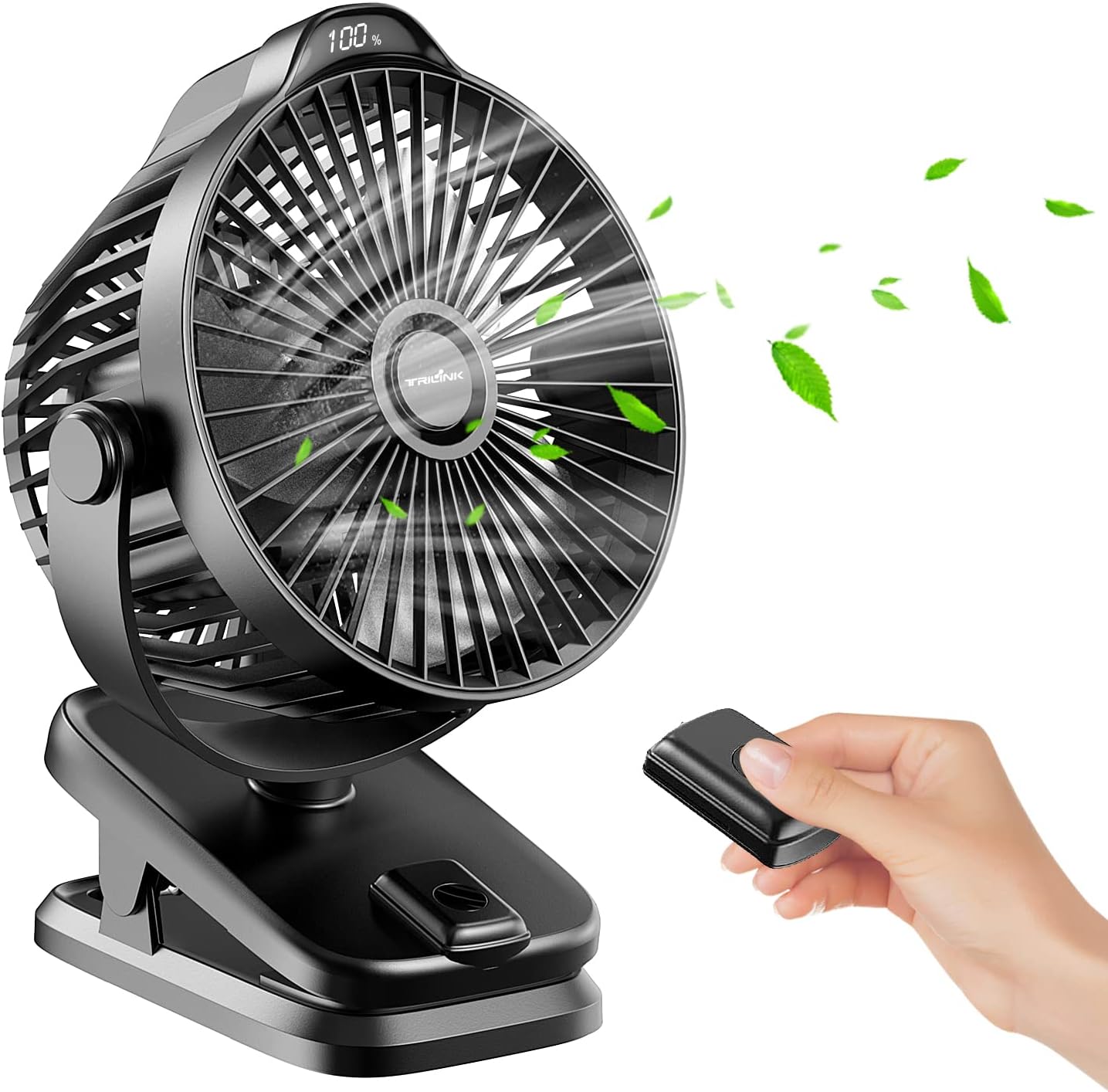 Amazon.com: TN TONNY Convertible 6-Inch Desk & Clip on Fan Two Quiet ...