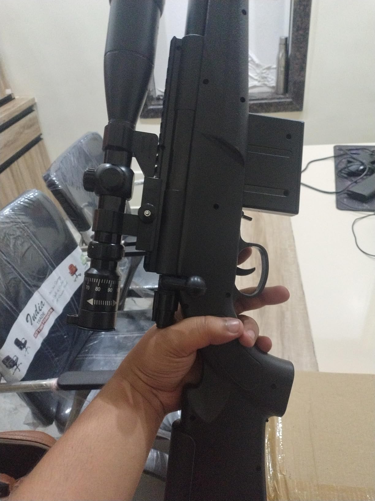HALO NATION 108cm Airsoft Gun Toy M24 Sniper Rifle