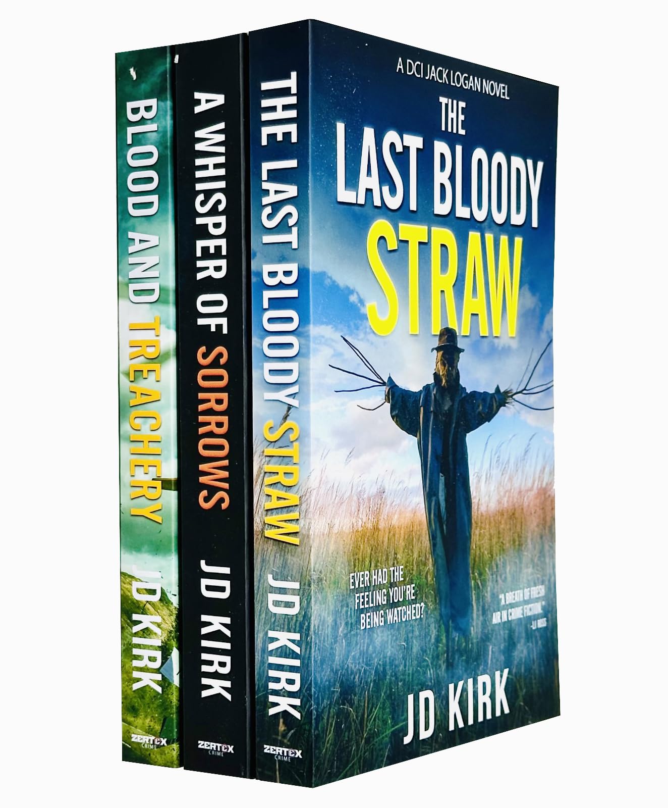 DCI Logan Crime Thrillers 4-6 Collection 3 Books Set By JD Kirk (The ...