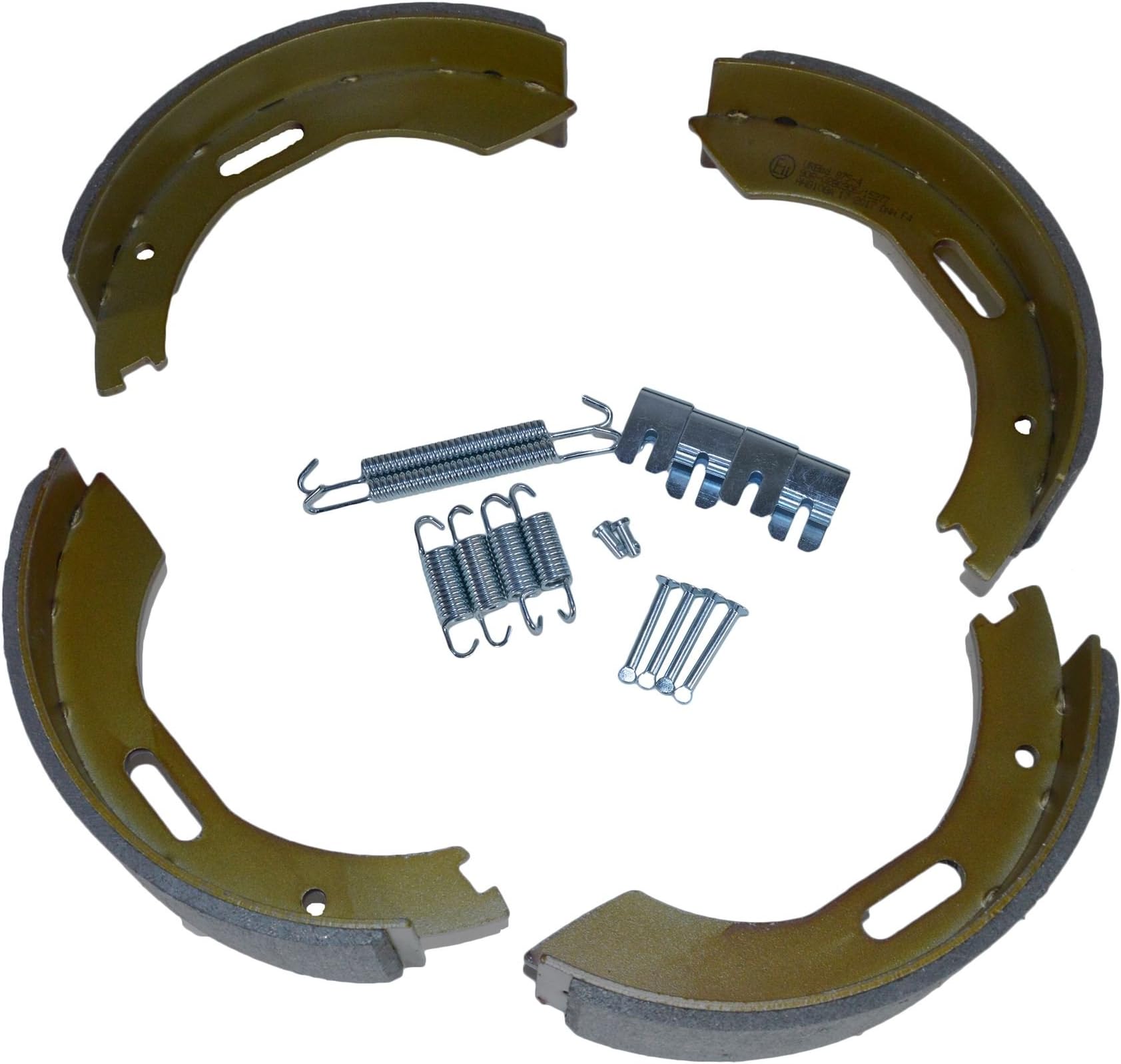 Trailer Brake Shoe Replacements Spring Kit 250mm x 40mm KNOTT Style ...