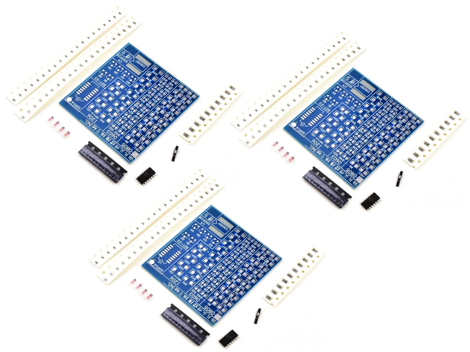 3 x SMD Soldering Practice Kit 0603 0805 1206 SOT SOP : Amazon.ca ...