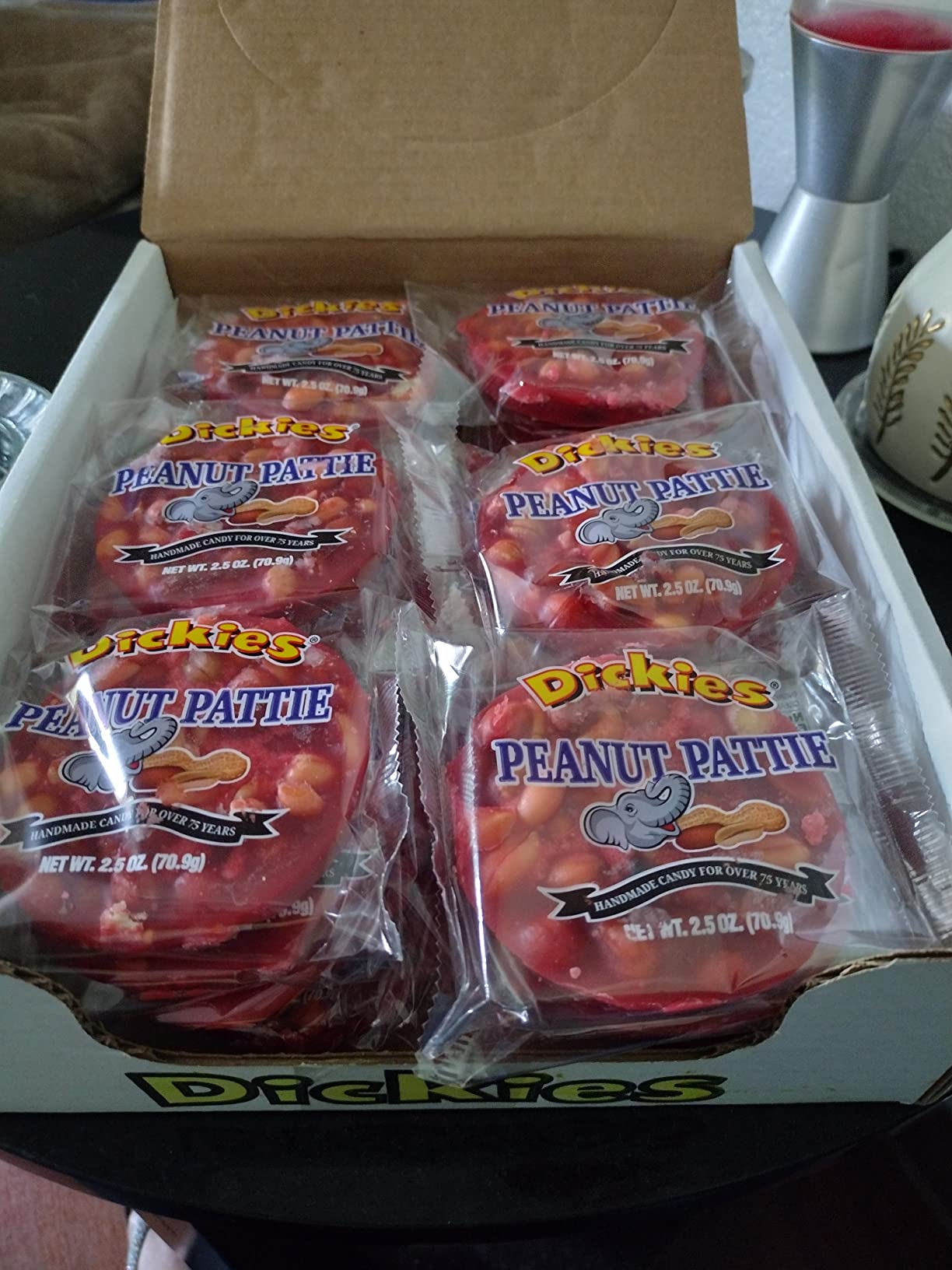 Amazon.com : Dickies Peanut Pattie 2.5 Ounce (Pack of 24) : Grocery ...