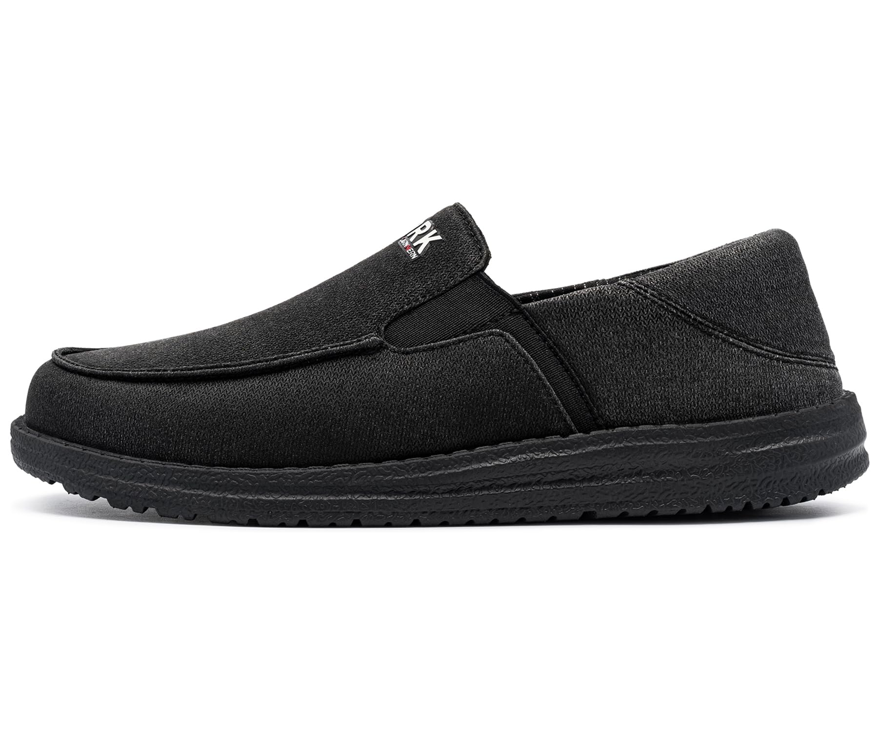 Snapklik.com : LARNMERN Slip On Steel Toe Shoes Men Loafers Work Safety ...