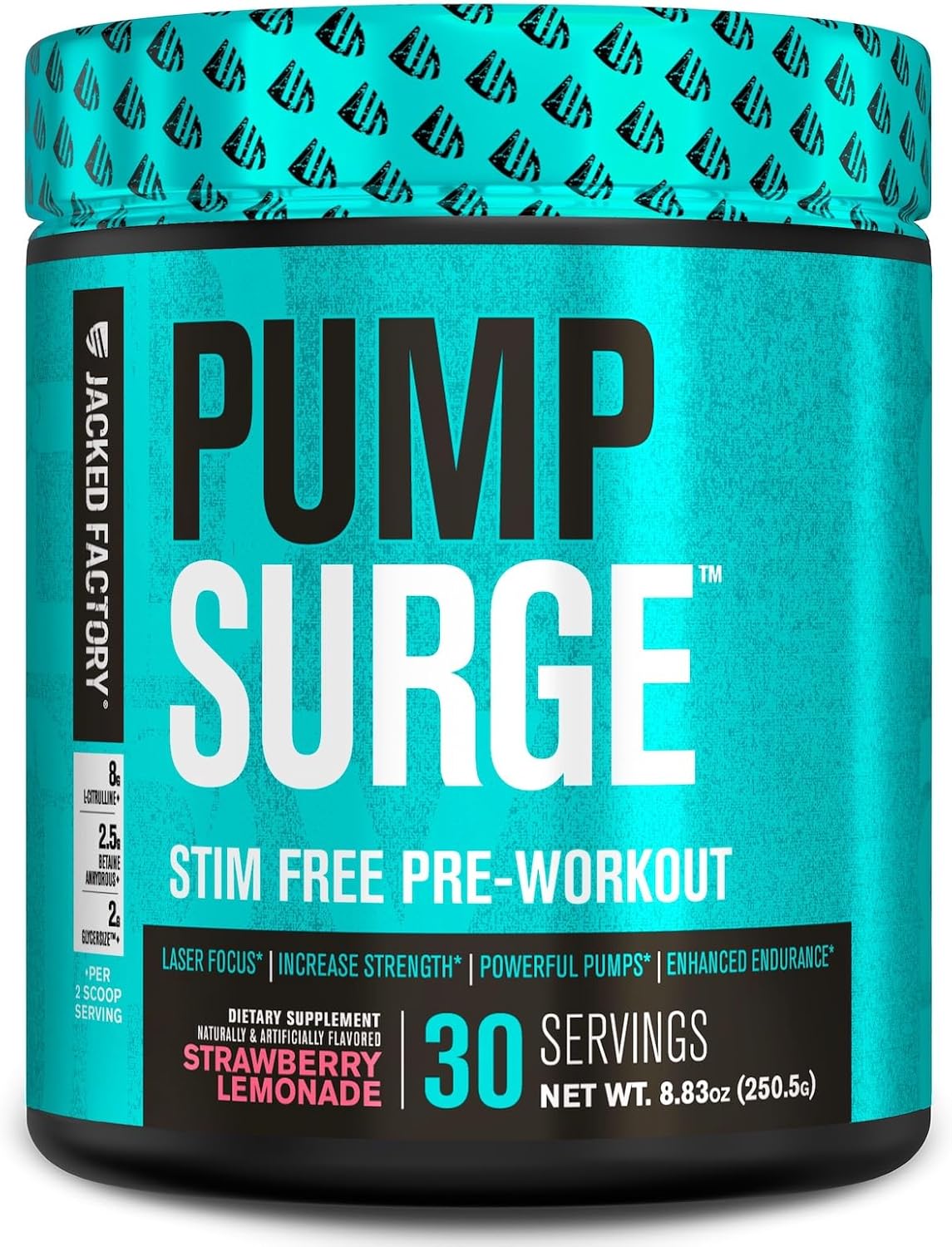 Amazon.com: Jacked Factory Pumpsurge Caffeine Free Pre Workout for Men ...
