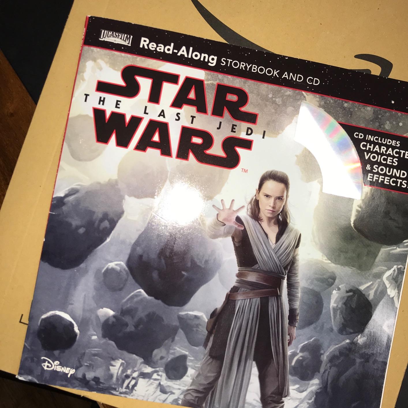 Star Wars: The Last Jedi Star Wars: The Last Jedi Read-Along Storybook ...