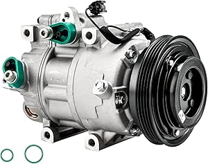 Amazon.com: Torchbeam 158307 Automotive Air Conditioning AC Compressor ...