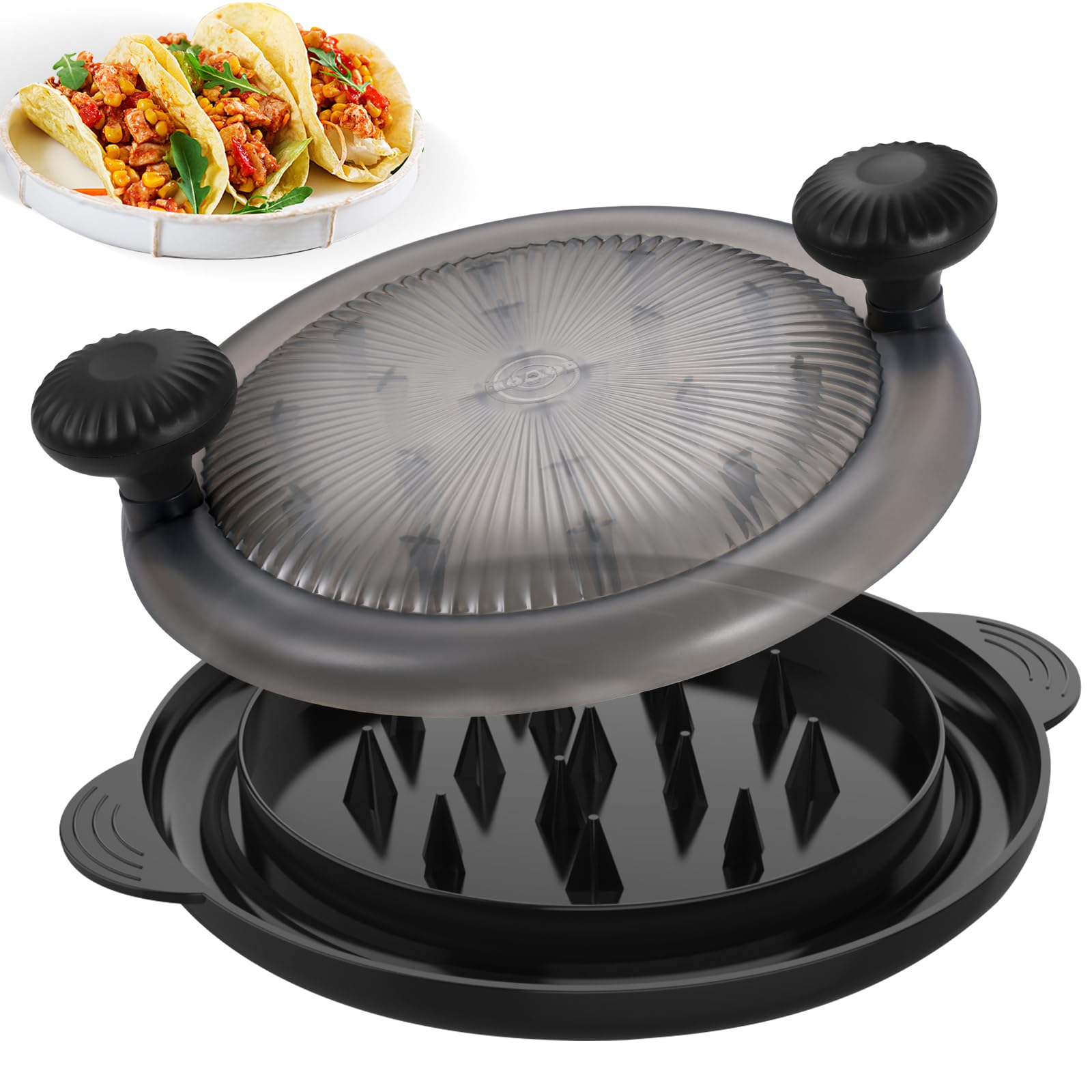 Snapklik.com : 2025 Pro Chicken Shredder 10.8 Inch, Chicken Breast ...
