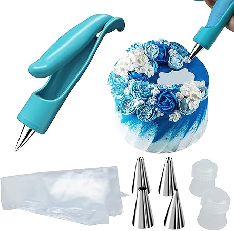 Amazon.com: Cake Decorating Kit, Icing Pen Decor Kit DIY Cake Decor Pen ...