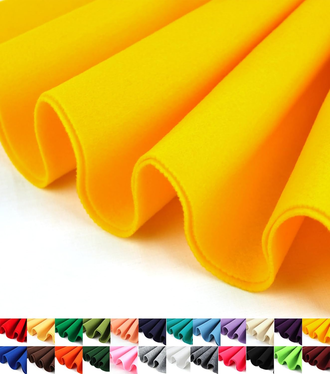 Amazon.com: Barcelonetta | Felt Fabric | 72" Wide | 1.6mm Thick ...