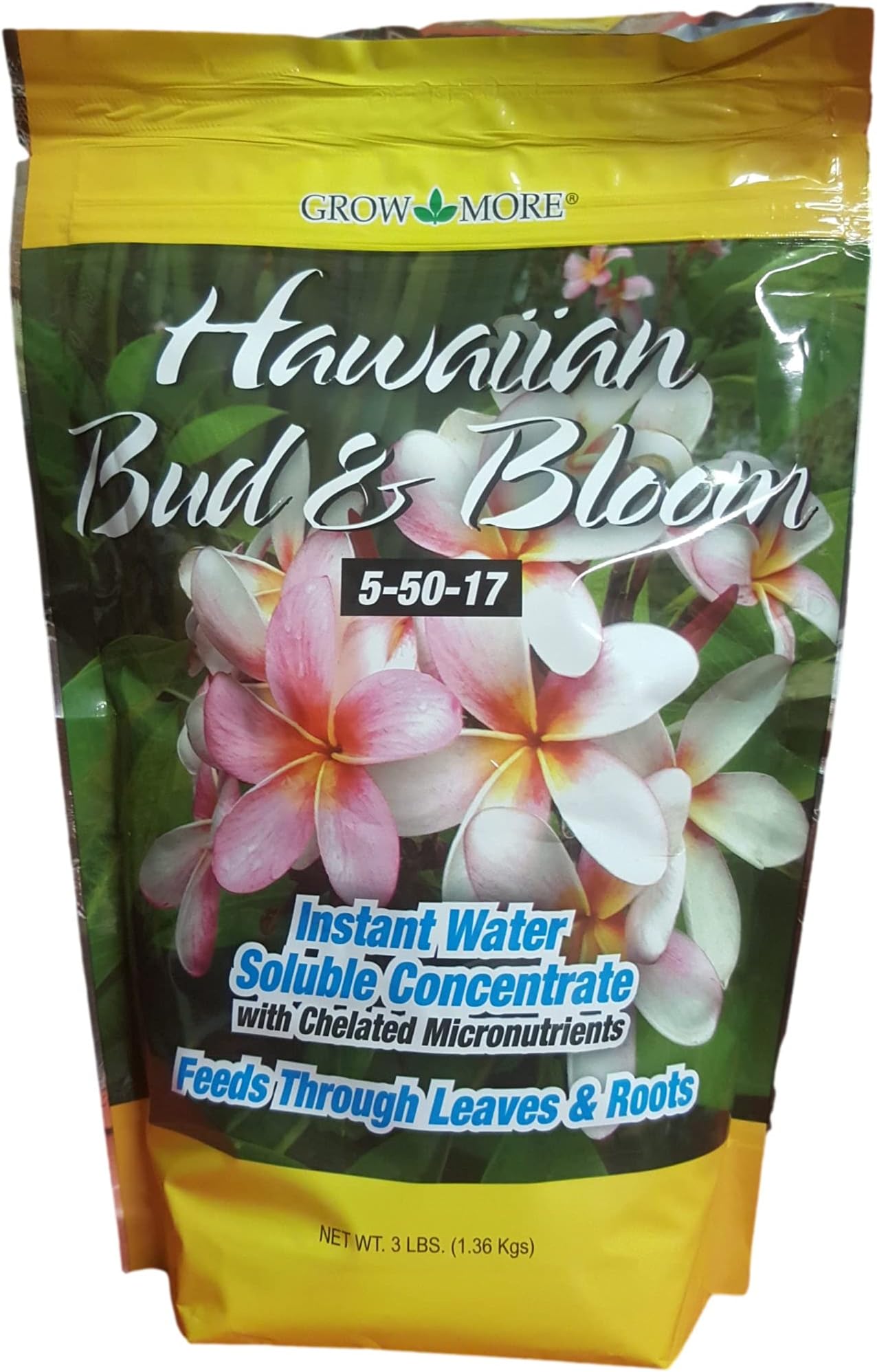 Amazon.com : Grow More 7544 Hawaiian Bud and Bloom 5-50-17, 3-Pound ...