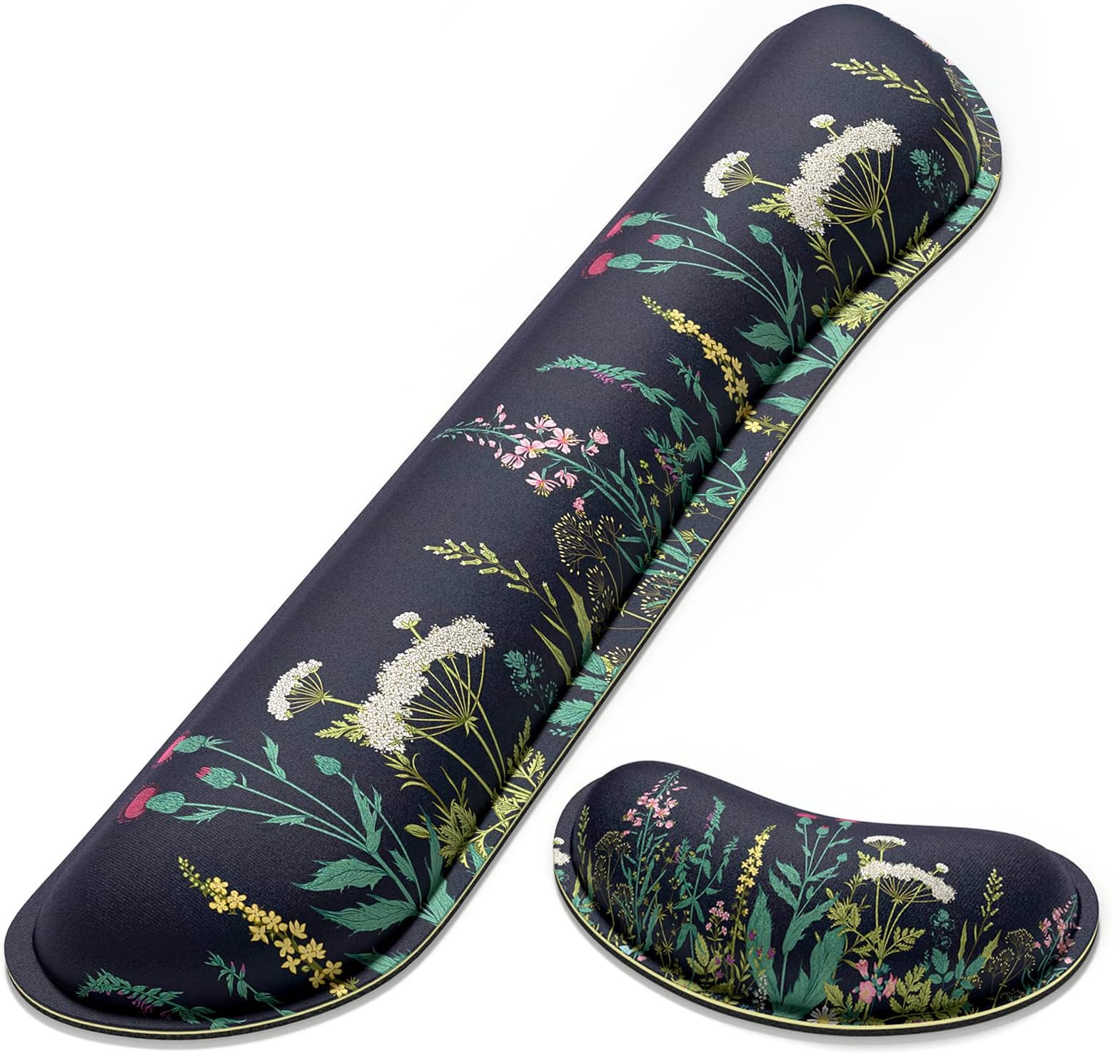 Dapesuom Enlarge Keyboard Wrist Rest Pad,Memory Foam Set Wrist Cushion ...