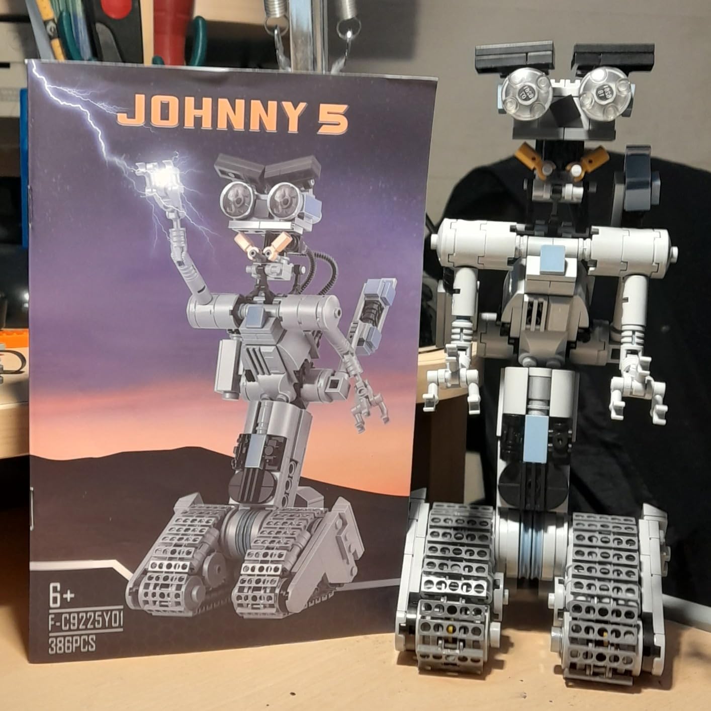 Millionspring Johnny 5 Robot Building Toy Set for Boys Girls, Robot ...