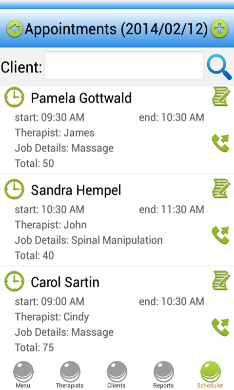 Massage Scheduling Software - App on Amazon Appstore