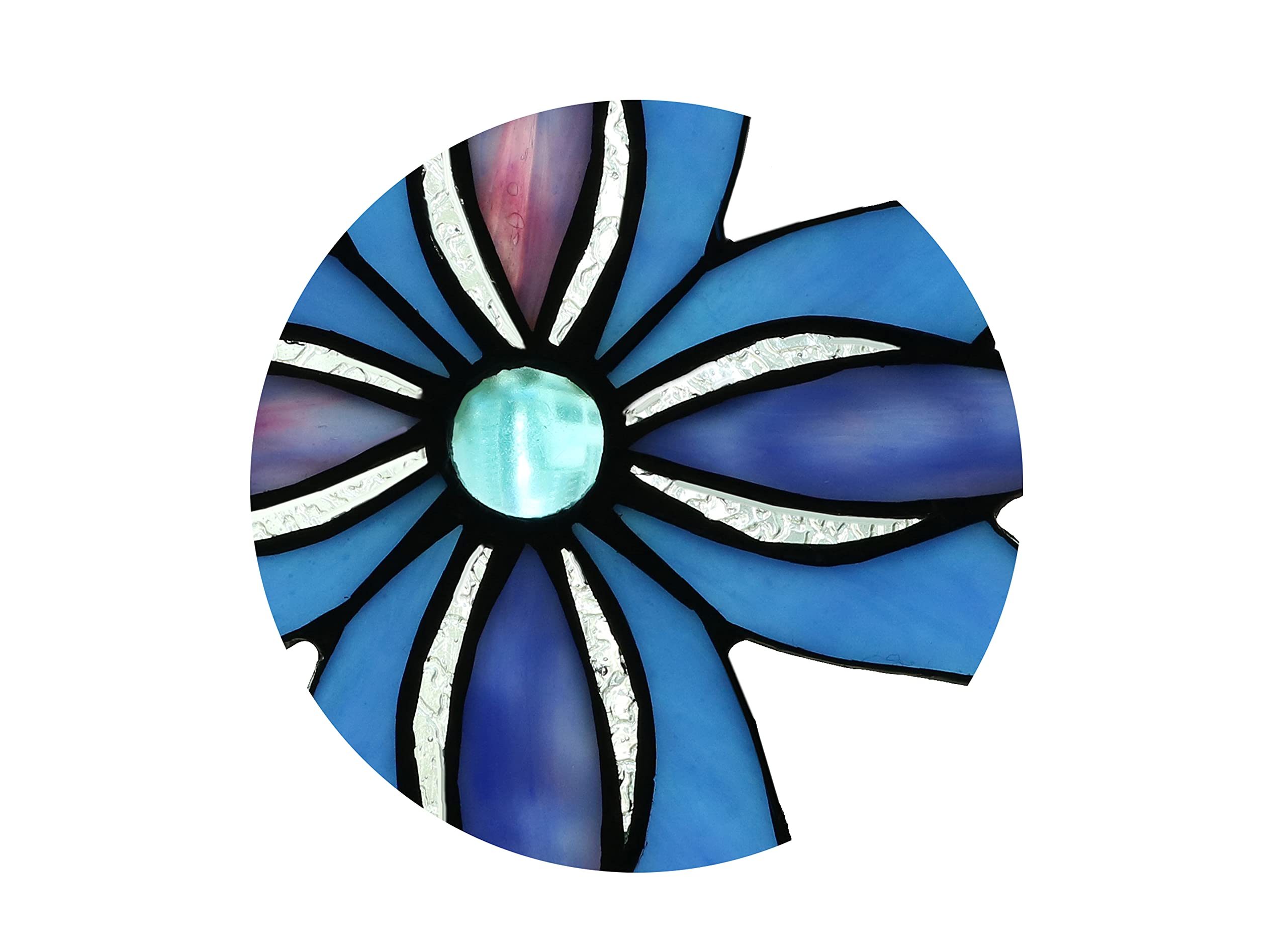 Karhuimoyi Yaloyi Handcrafted Stained Glass Window Hanging Tiffany ...