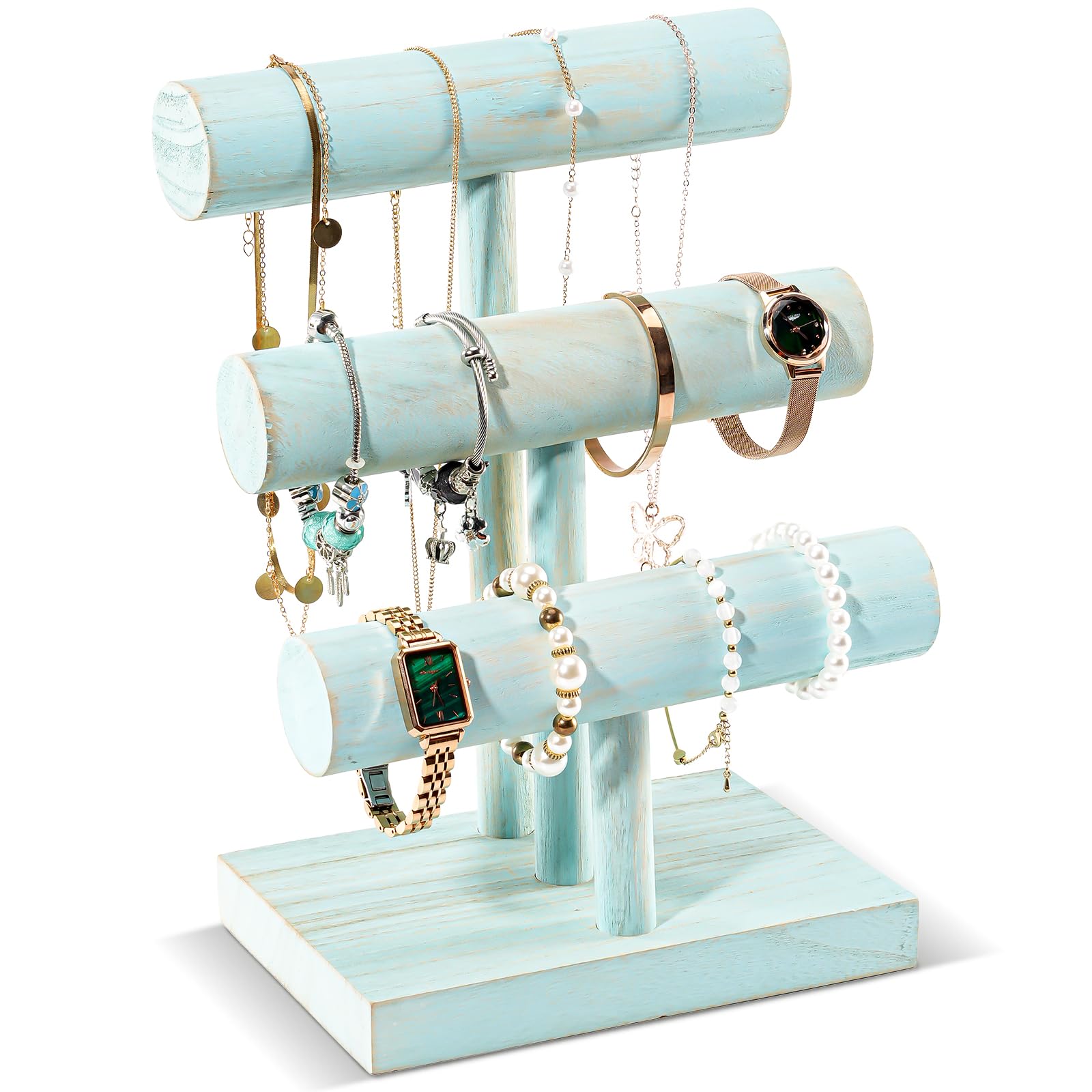 Amazon.com: ProCase Bracelet Holder Display Bracelet Organizer, Wooden ...