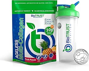 Amazon.com: BioTrust Ageless Multi Collagen 5-in-1 Protein Powder ...