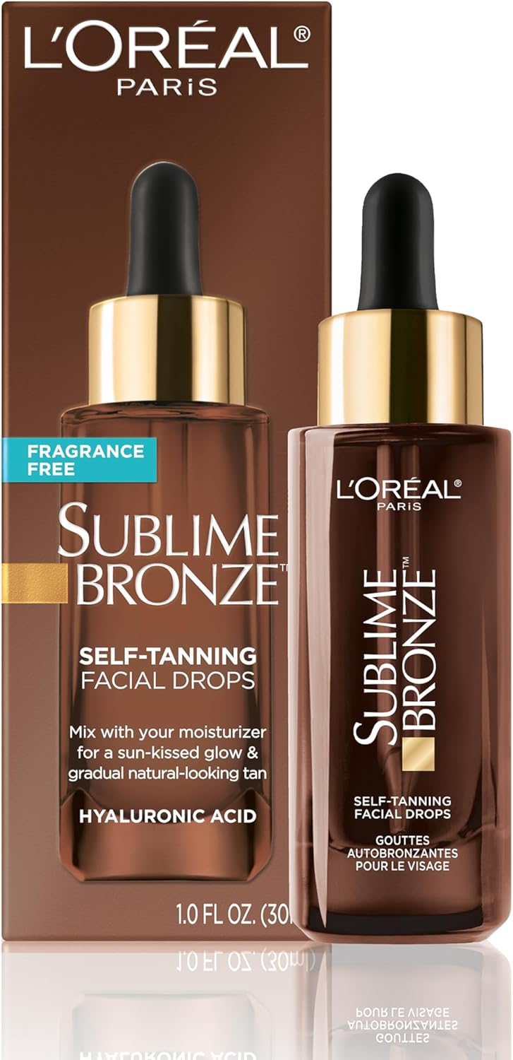 L'Oreal Paris Sublime Bronze Sérum autobronzant pour le visage avec ...