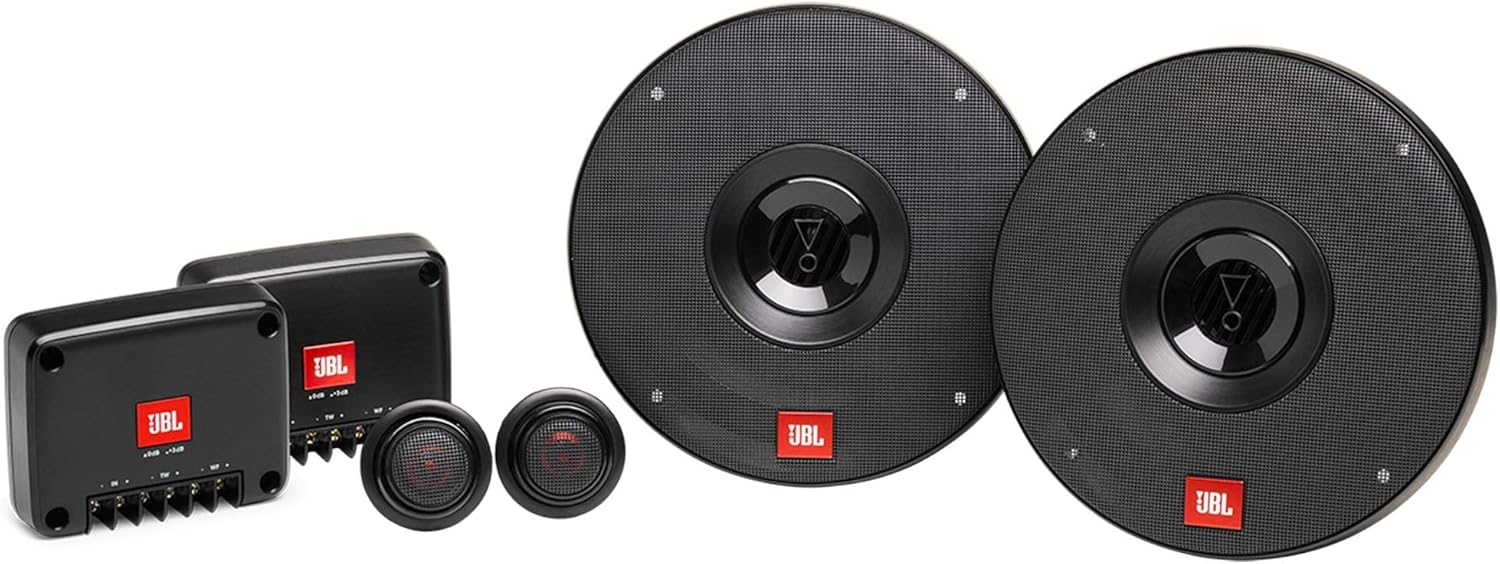 JBL Club 602C- 6.5", Two-way Component Speaker System, Black : Amazon ...