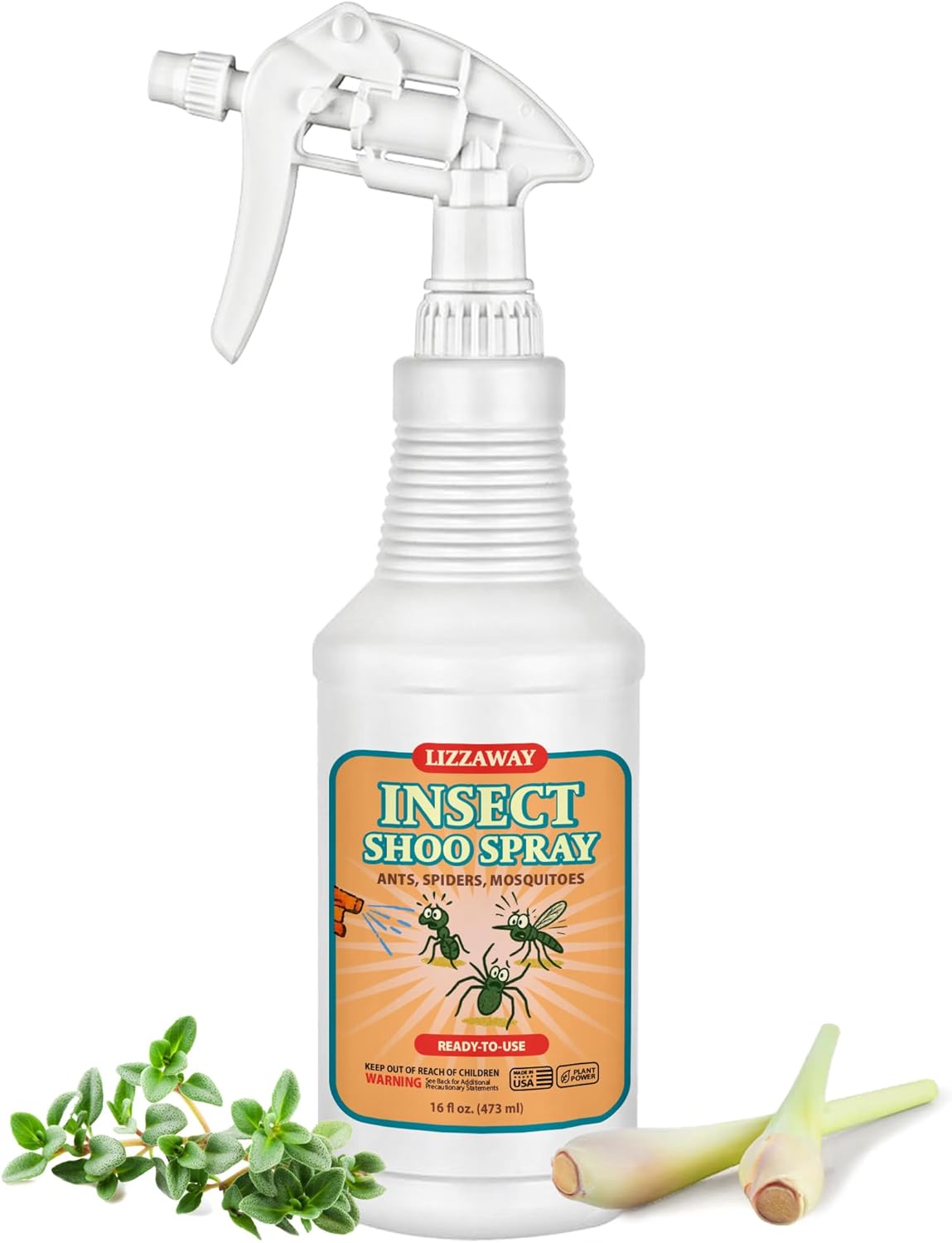Amazon.com: LizzAway Insect Shoo Spray - Insect Repellent Spray - Pet ...