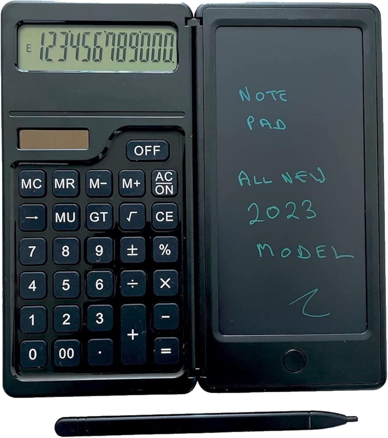 Portable Gadgets calculator with notepad 2 in 1 Folding with 5.5 ...